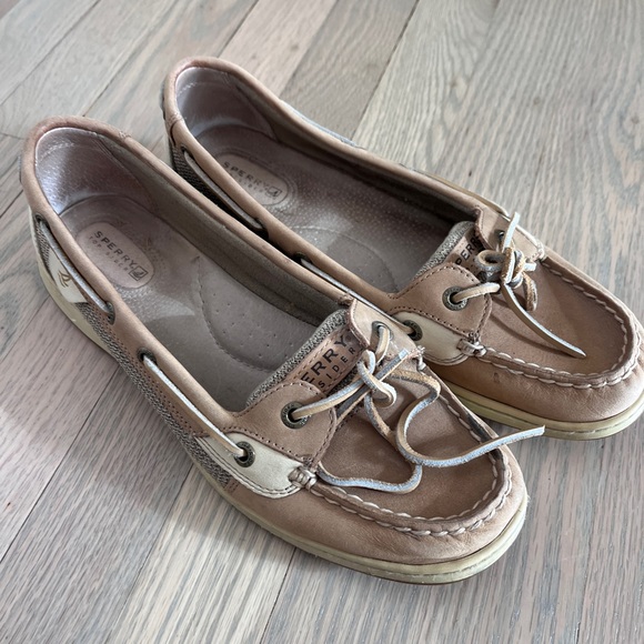 Sperry | Shoes | Sperry Top Sider Womens Flares Tan Shoes Boat Style ...